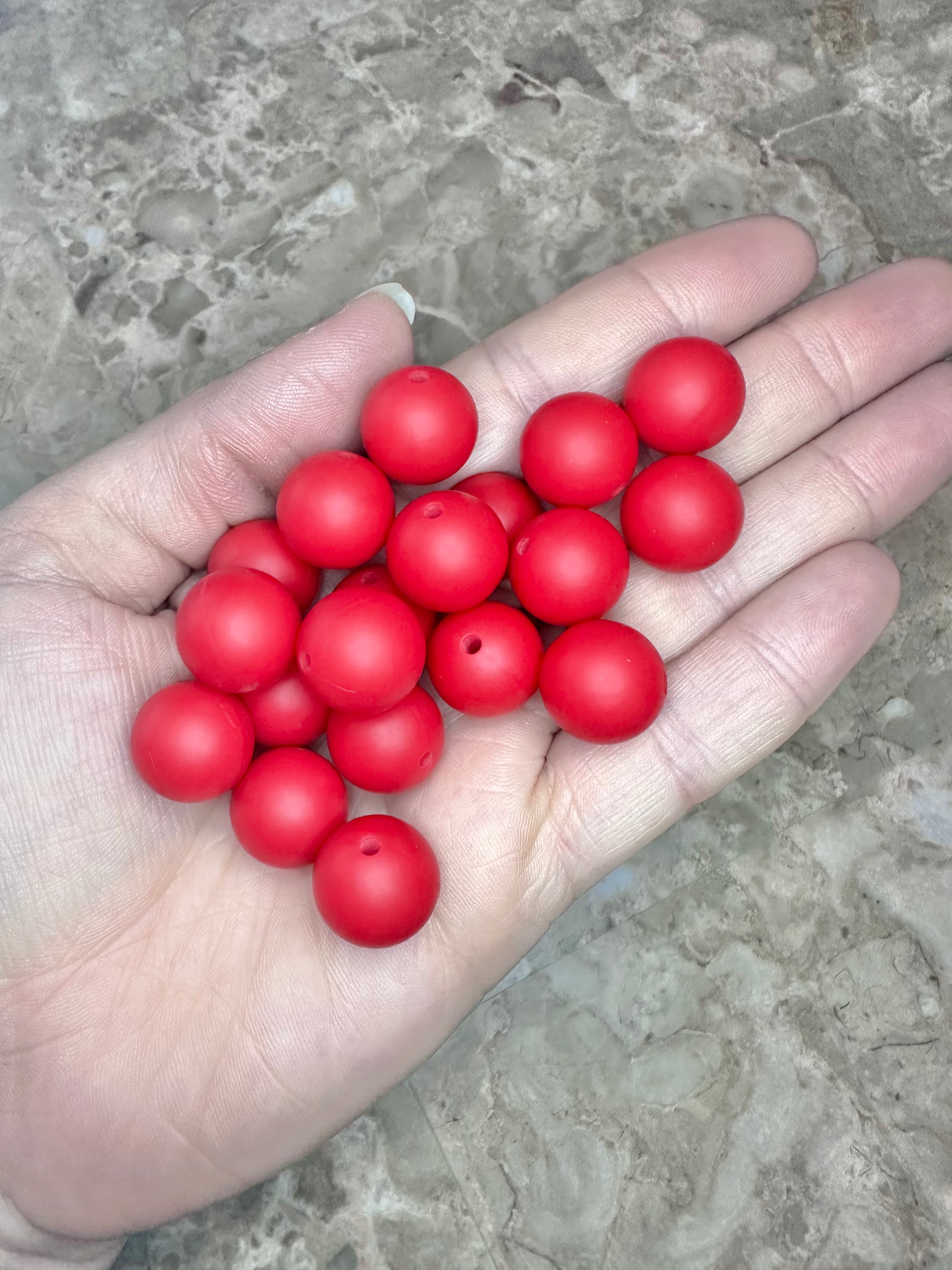 158 Solid Christmas Red Delilica