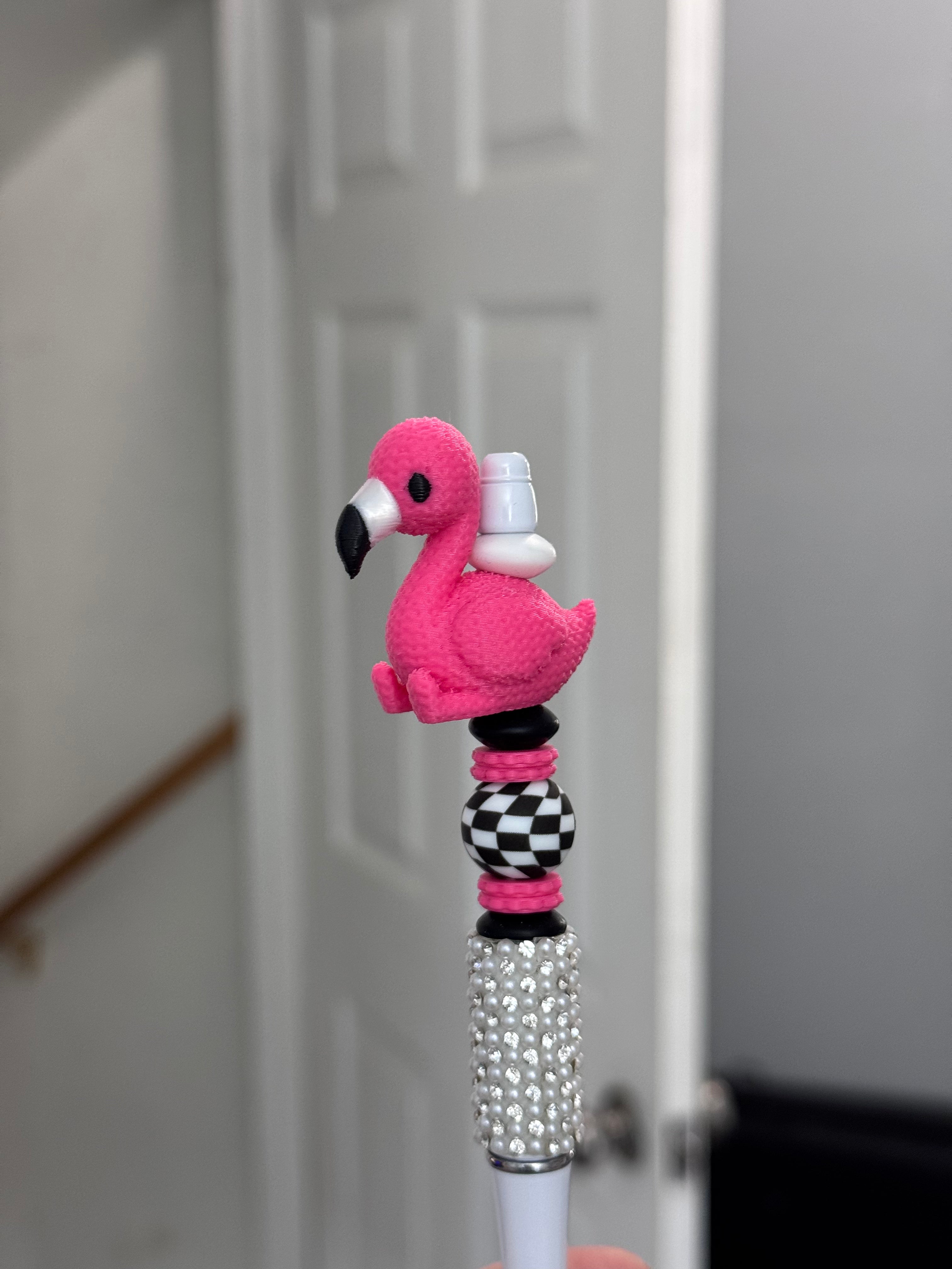 Knitted Buddy - Flo The Flamingo Focal & Topper – Delilica