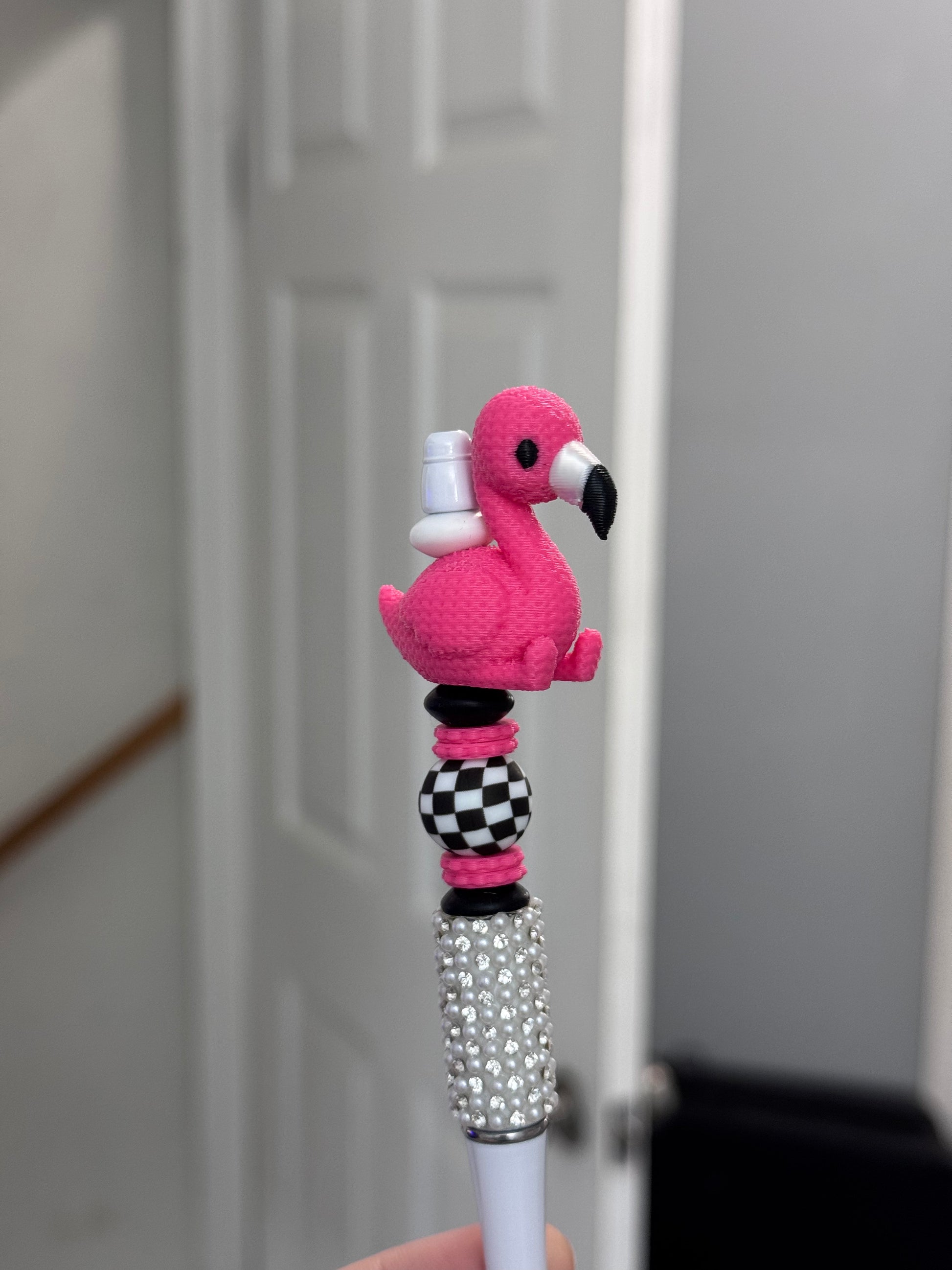 Knitted Buddy - Flo The Flamingo Focal & Topper – Delilica