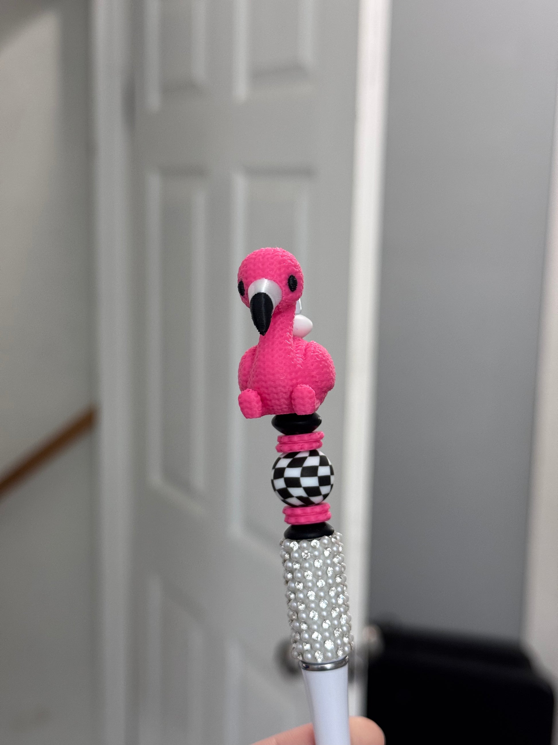 Knitted Buddy - Flo The Flamingo Focal & Topper – Delilica