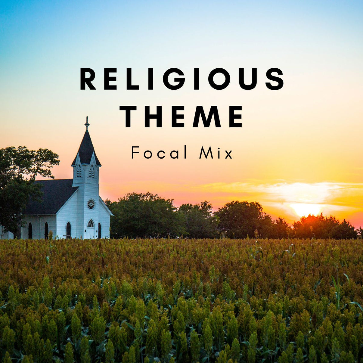 Religious Theme Focal Mix (10ct) – Delilica